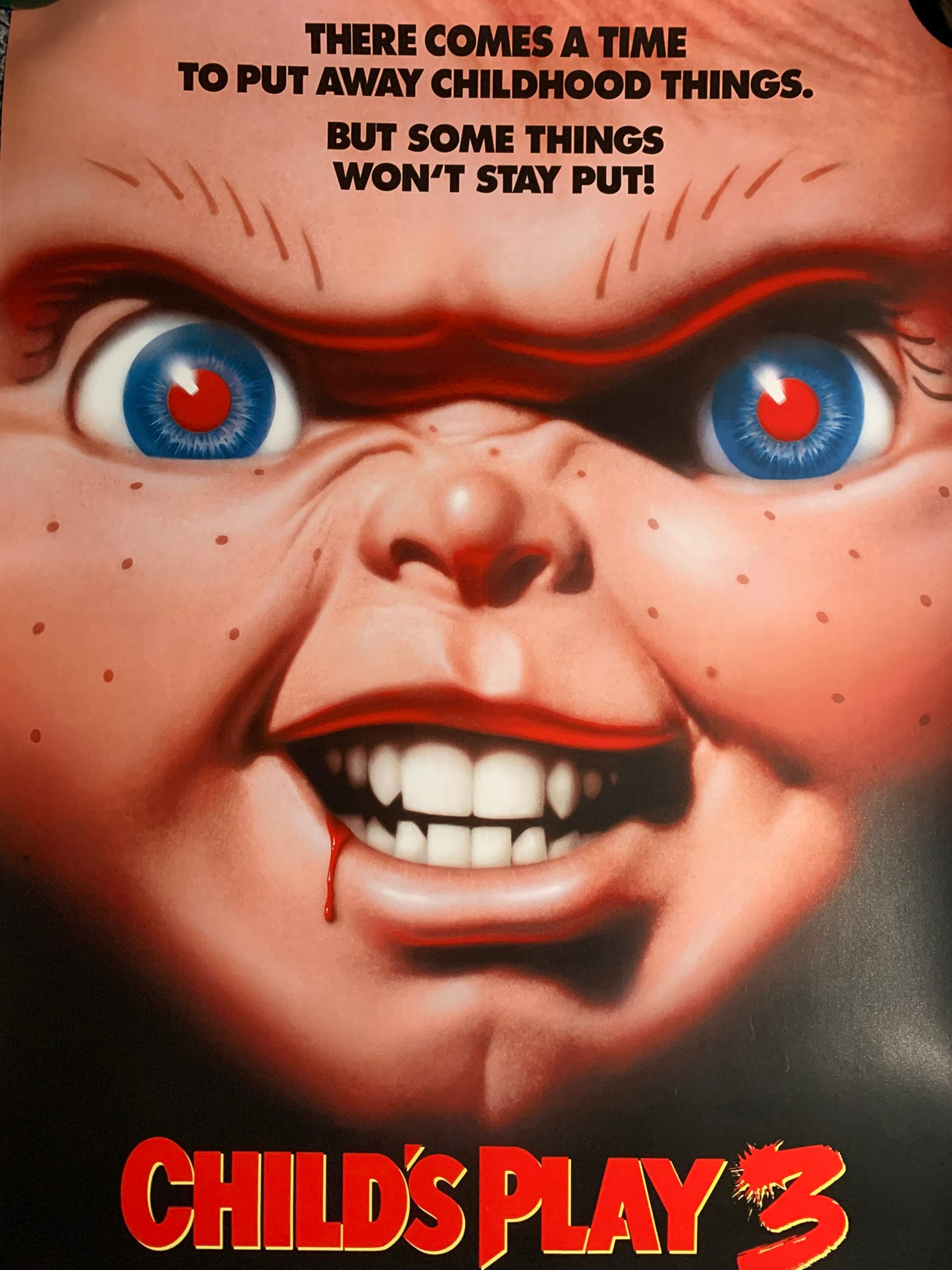 CHUCKY 00s Child's Play Vintage Horror Movie Poster - Etsy