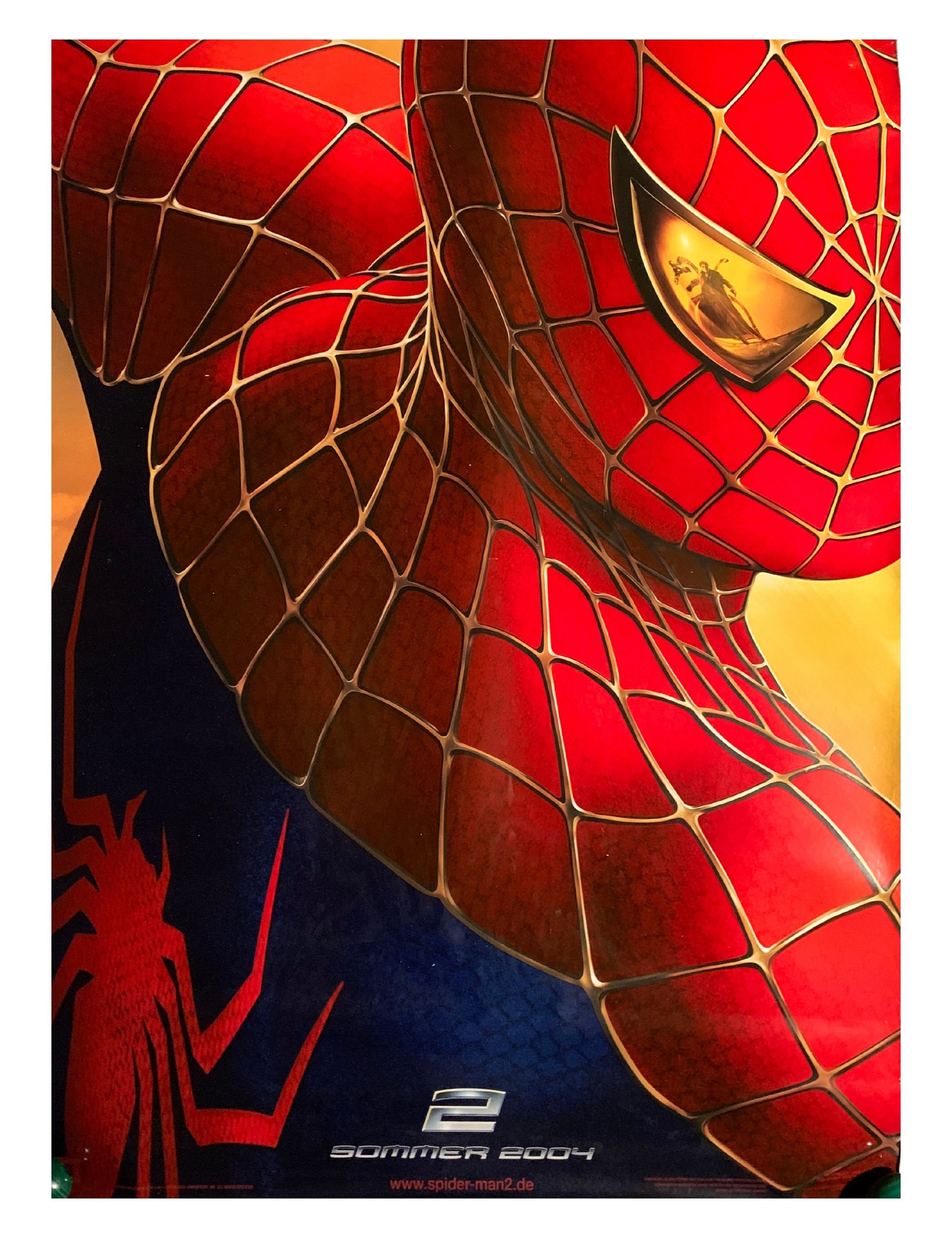 SPIDERMAN 2004 Vintage Movie Poster - Etsy