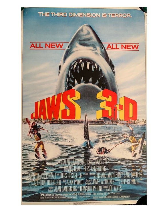 Original Jaws 2 Movie Poster