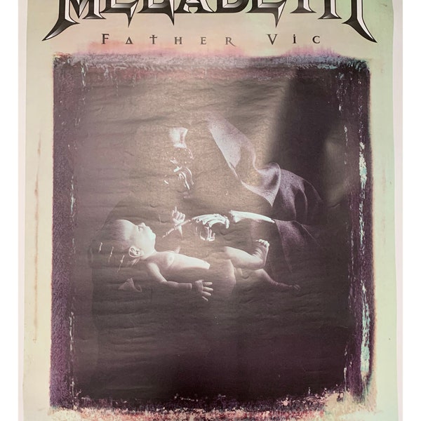 Megadeth Vintage Poster - Etsy