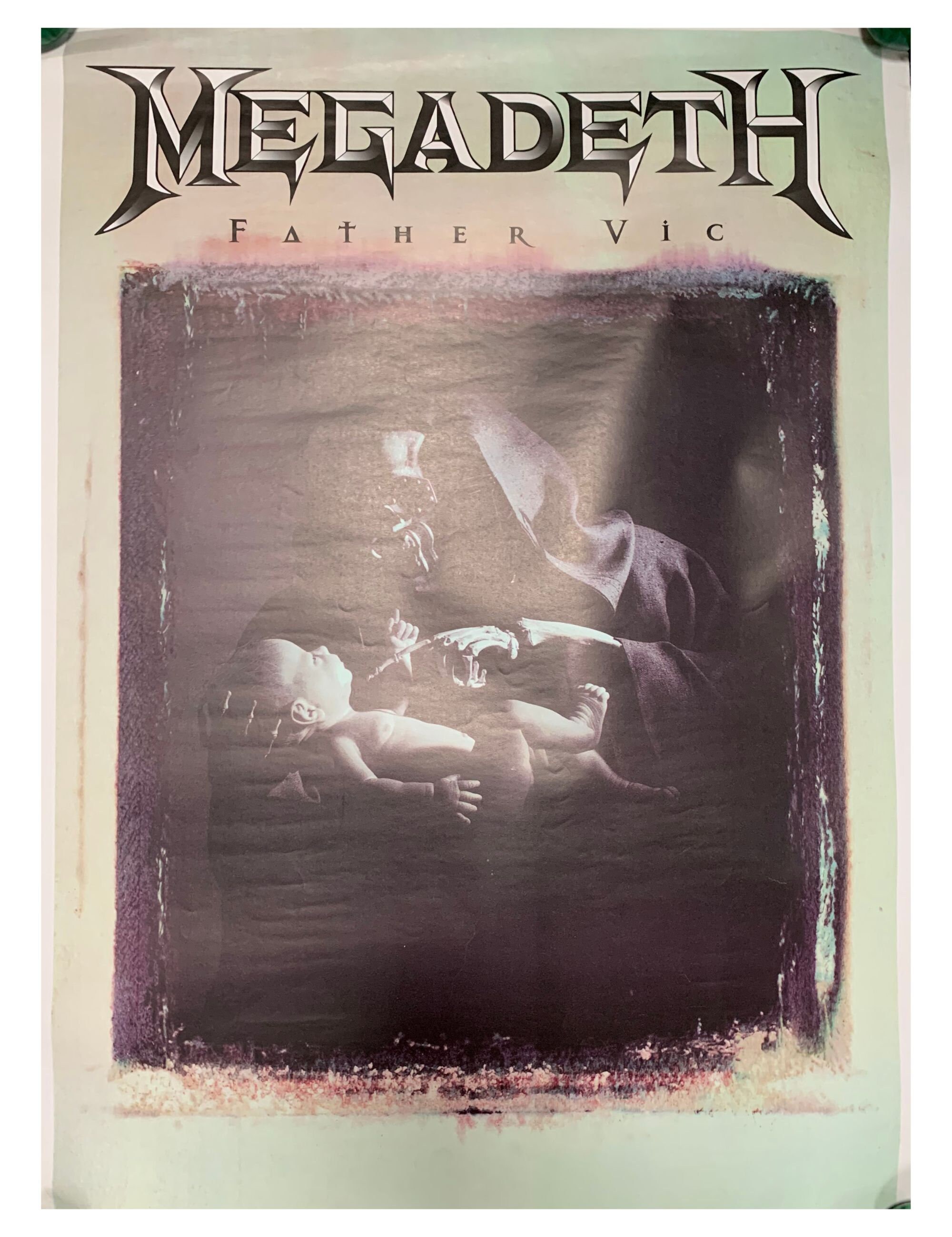 MEGADETH 1995 Vintage Metal Poster - Etsy