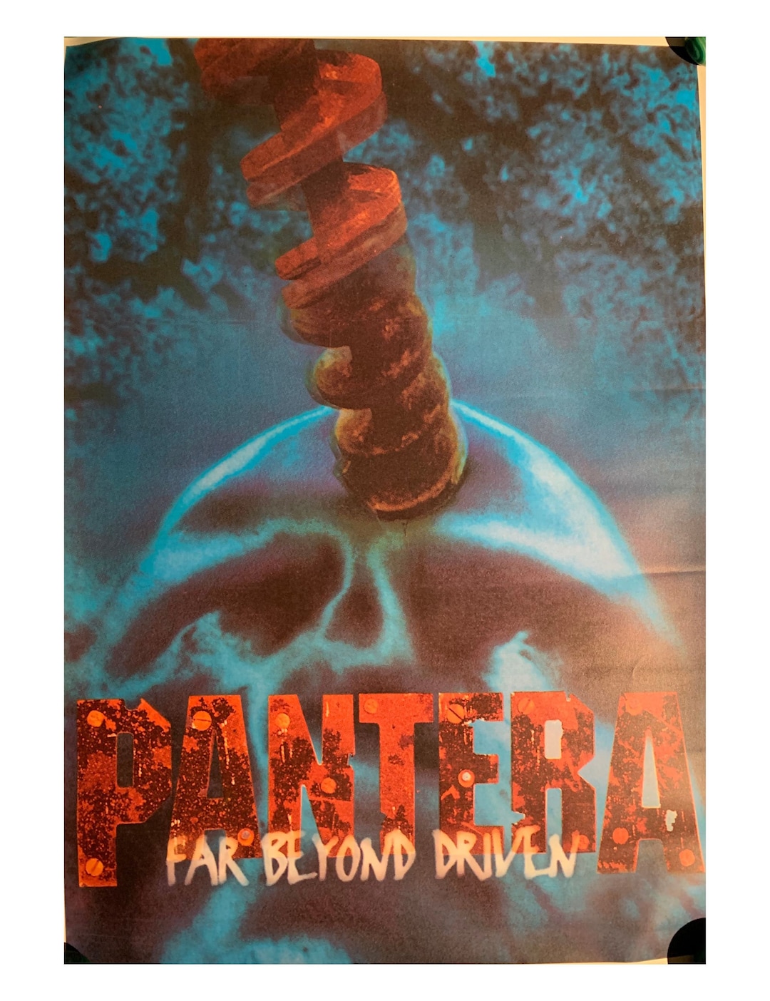 PANTERA 90s Vintage Band Poster - Etsy
