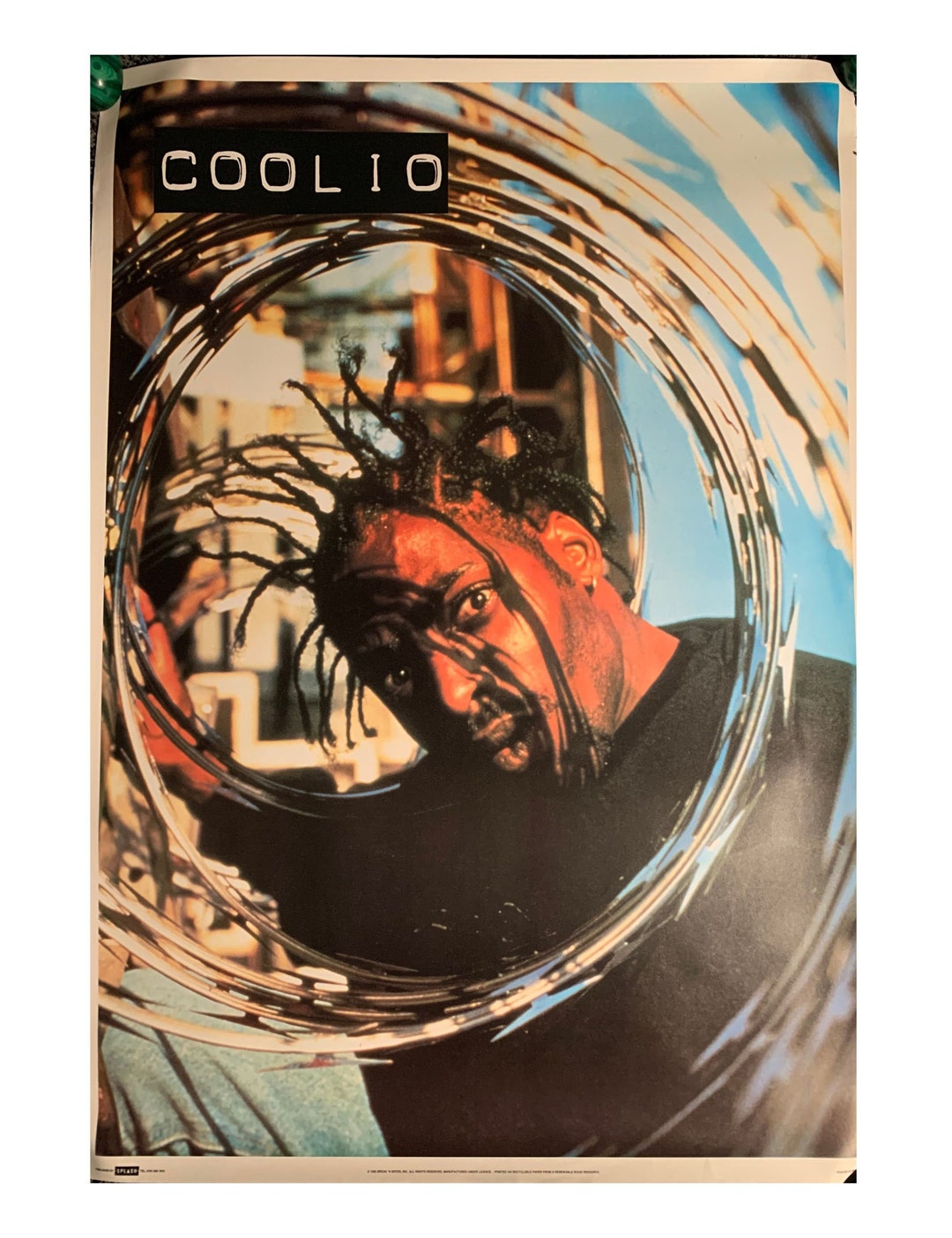 COOLIO 1995 Vintage Rap Hip Hop Poster / Rap / Snoop Dogg - Etsy