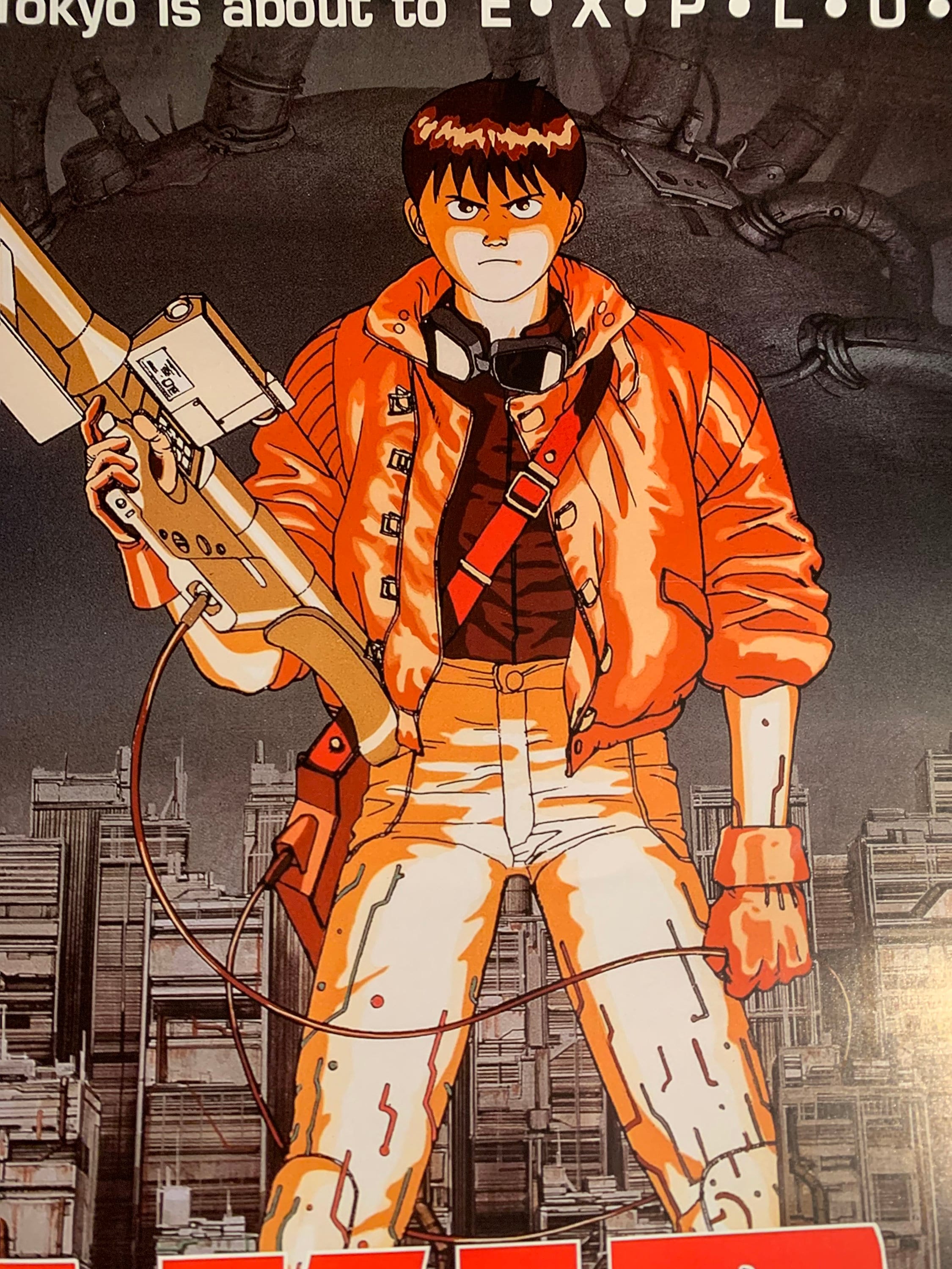 AKIRA 00s Vintage Anime Movie Poster / Promo Anime / Dragonball ...