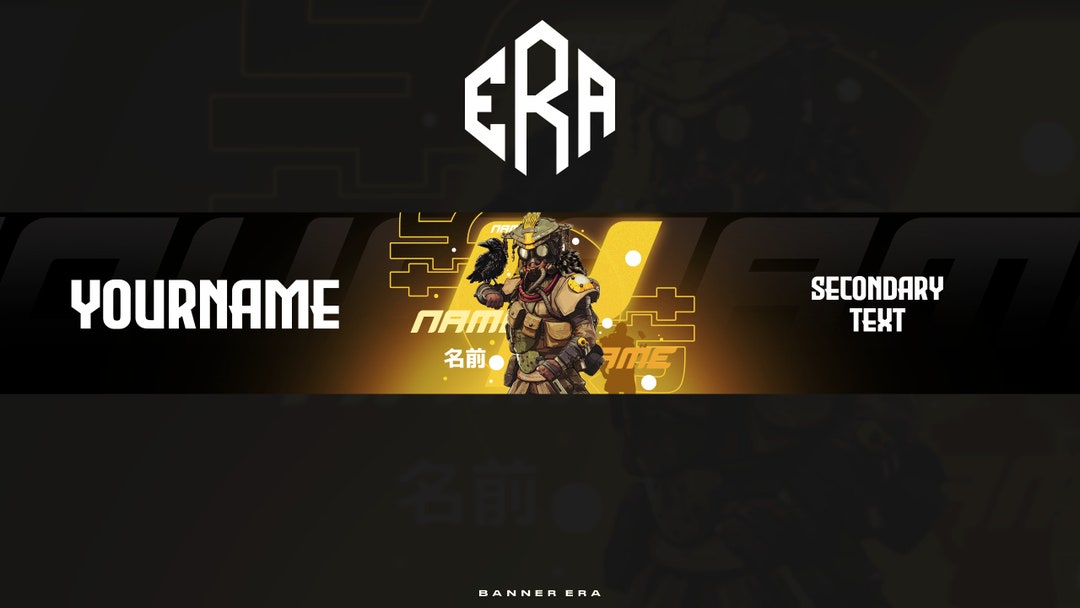 Youtube Banner Template - Apex Legends - Etsy