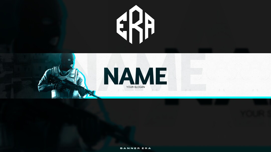 Youtube Banner Template - Counter Strike Global Offensive CSGO - Etsy