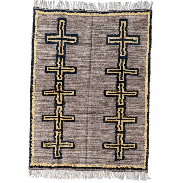 Brown Kilim Rug - Etsy