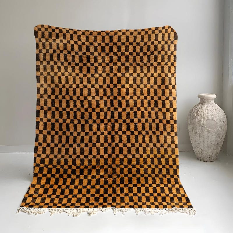 Checkerboard Rug - Etsy