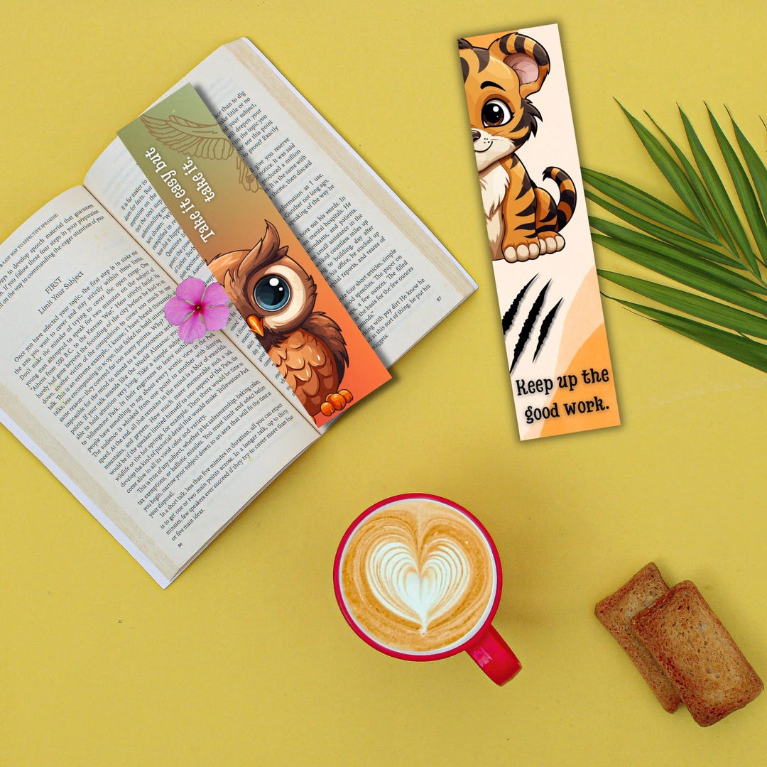 Bookmarks Animals| Animal Bookmarks Printable| Cute Animals Bookmark ...