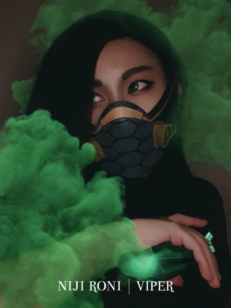 Viper Mask Template VALORANT - Etsy