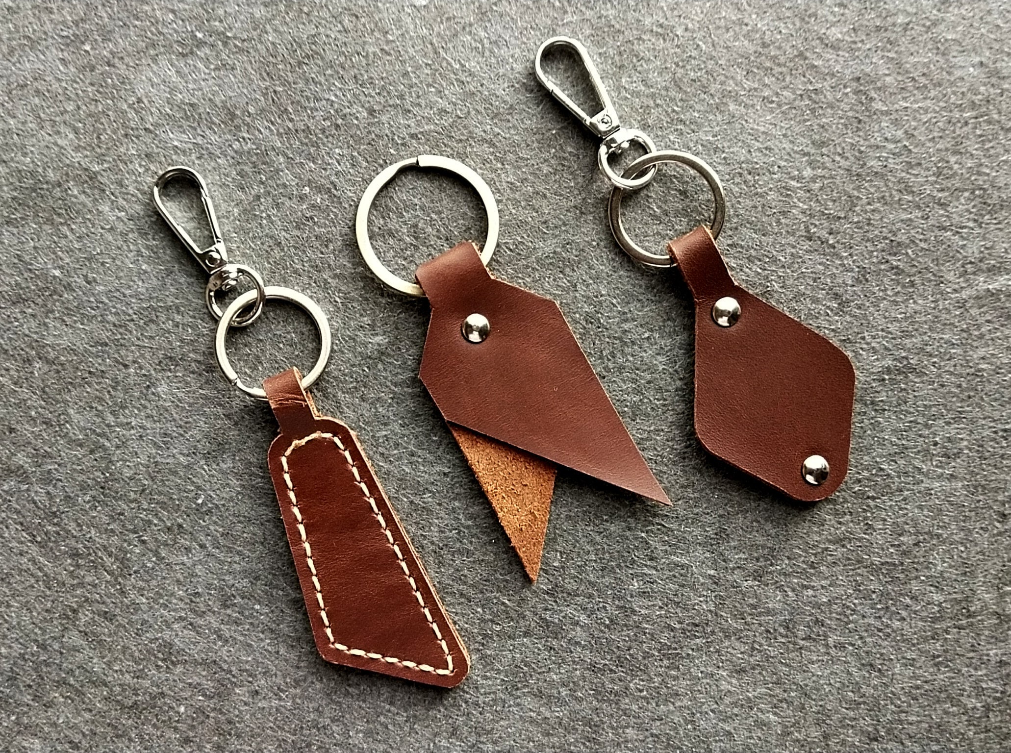 Set of 9 Keychain Digital Svg Pdf Pattern, Leather Keychain Laser Cut ...