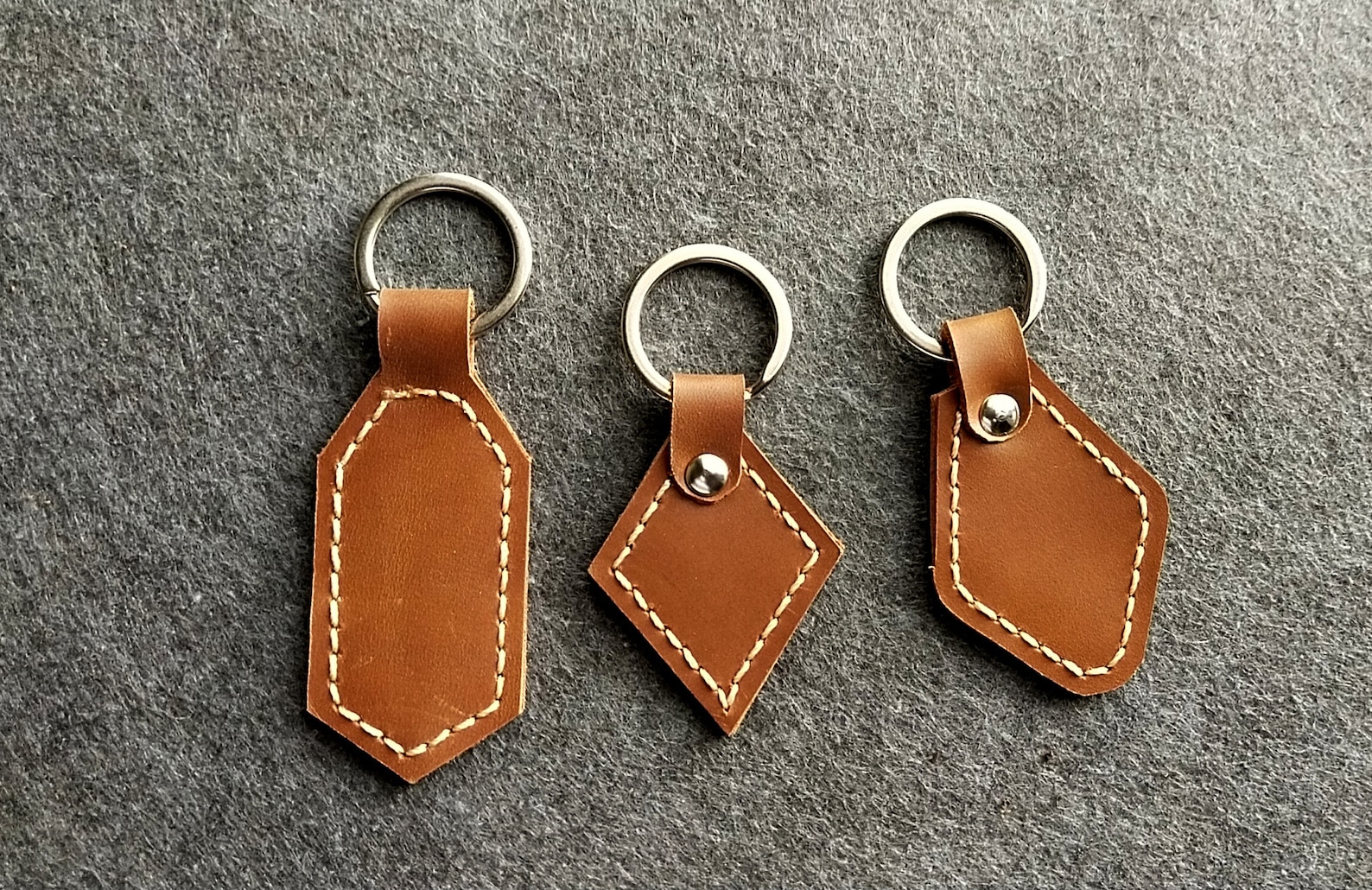 Set of 9 Keychain Digital Svg Pdf Pattern, Leather Keychain Laser Cut ...