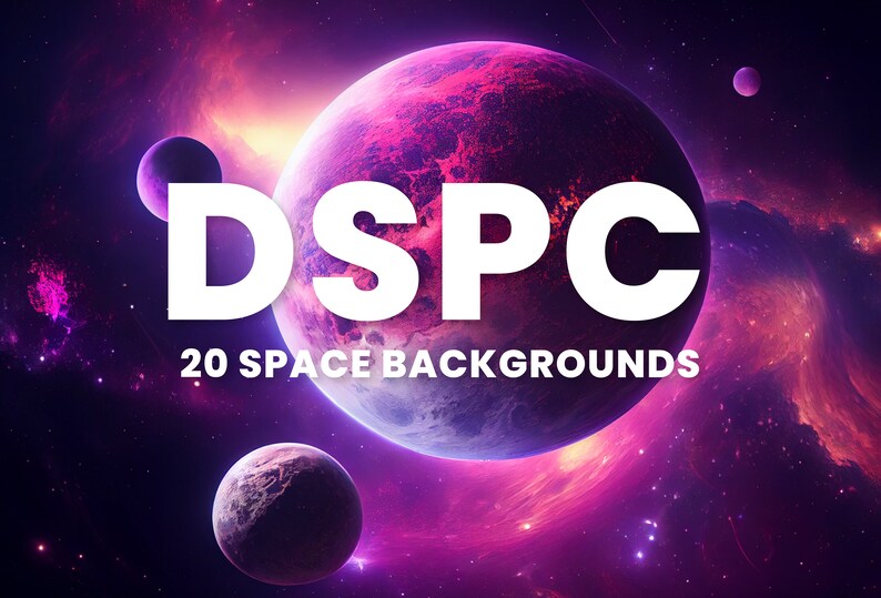 DSPC 20 Space Backgrounds - Etsy