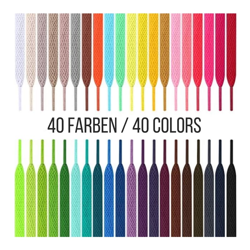 100cm Shoe Laces - Etsy Denmark