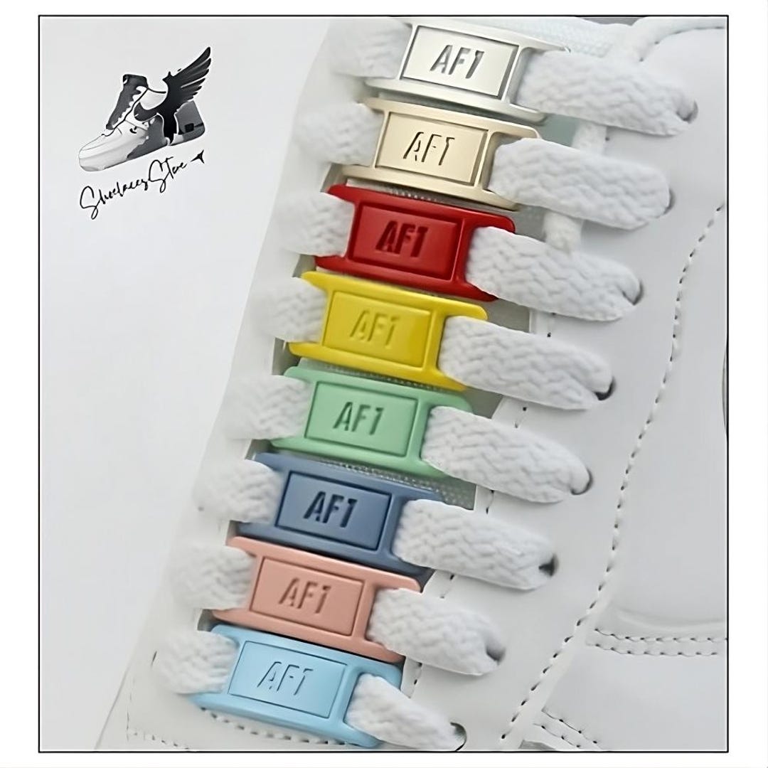 AF 1 I Lace Locks I AF1 Metal Buckles I Shoelace Decoration I Shoe ...