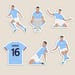 Mystery Pack of Man City Treble Winners 2022/23 Stickers or Magnets - Etsy