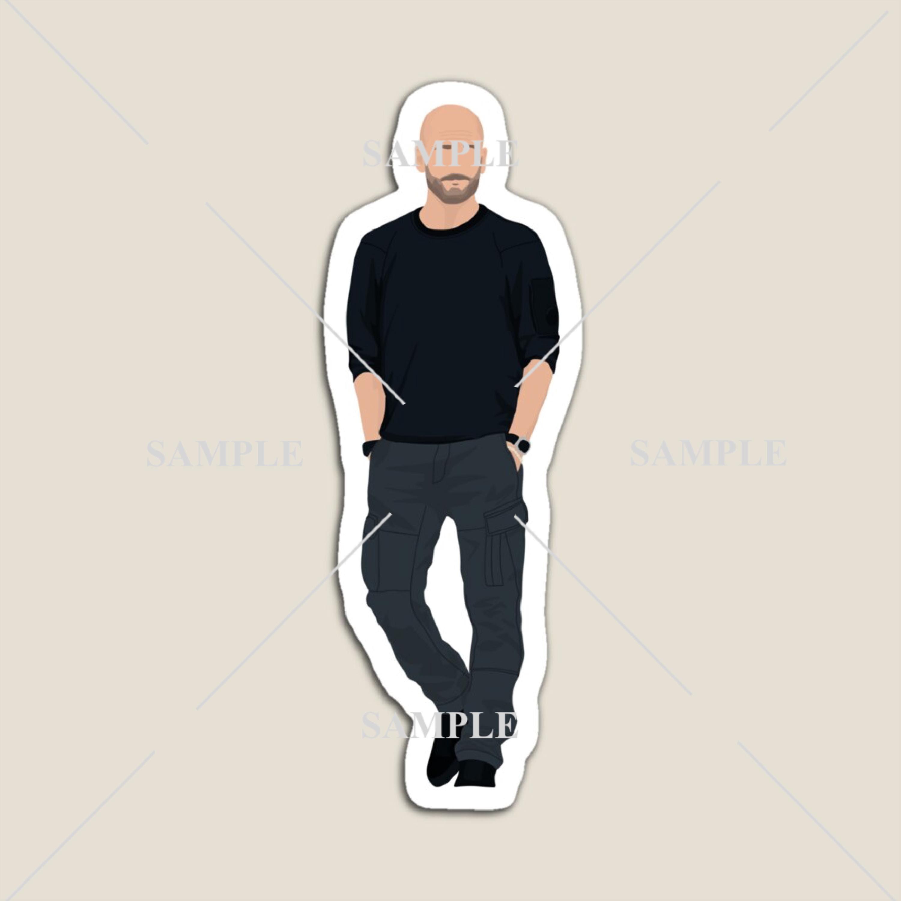 Man City Stickers or Magnets (dias, Nico, Pep, Reijnders, Savinho ...