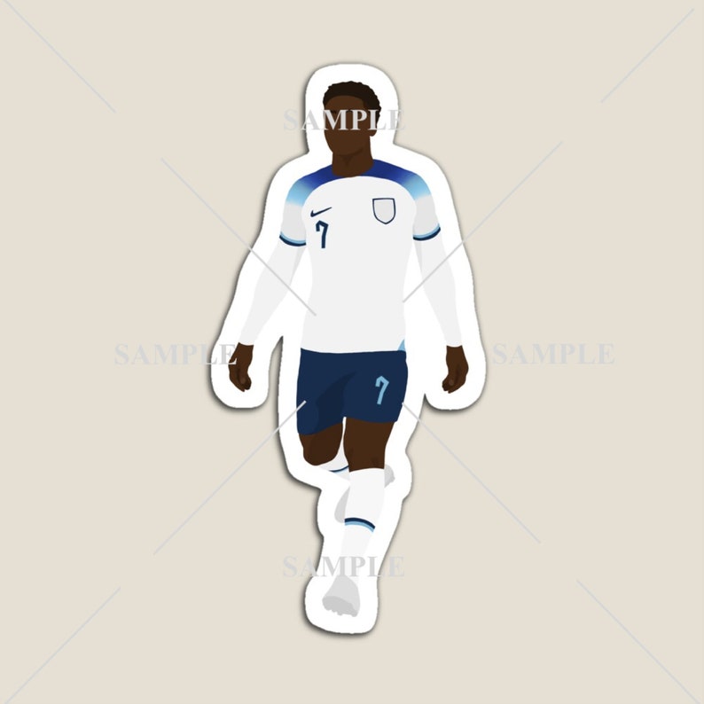 England Men's International Football Players Stickers or Magnets ...