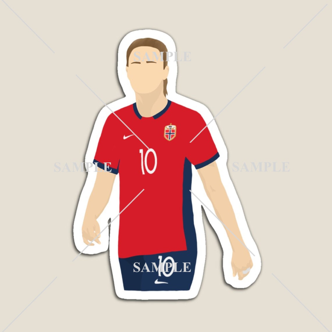 Norway Women International Football Players Stickers or Magnets ...