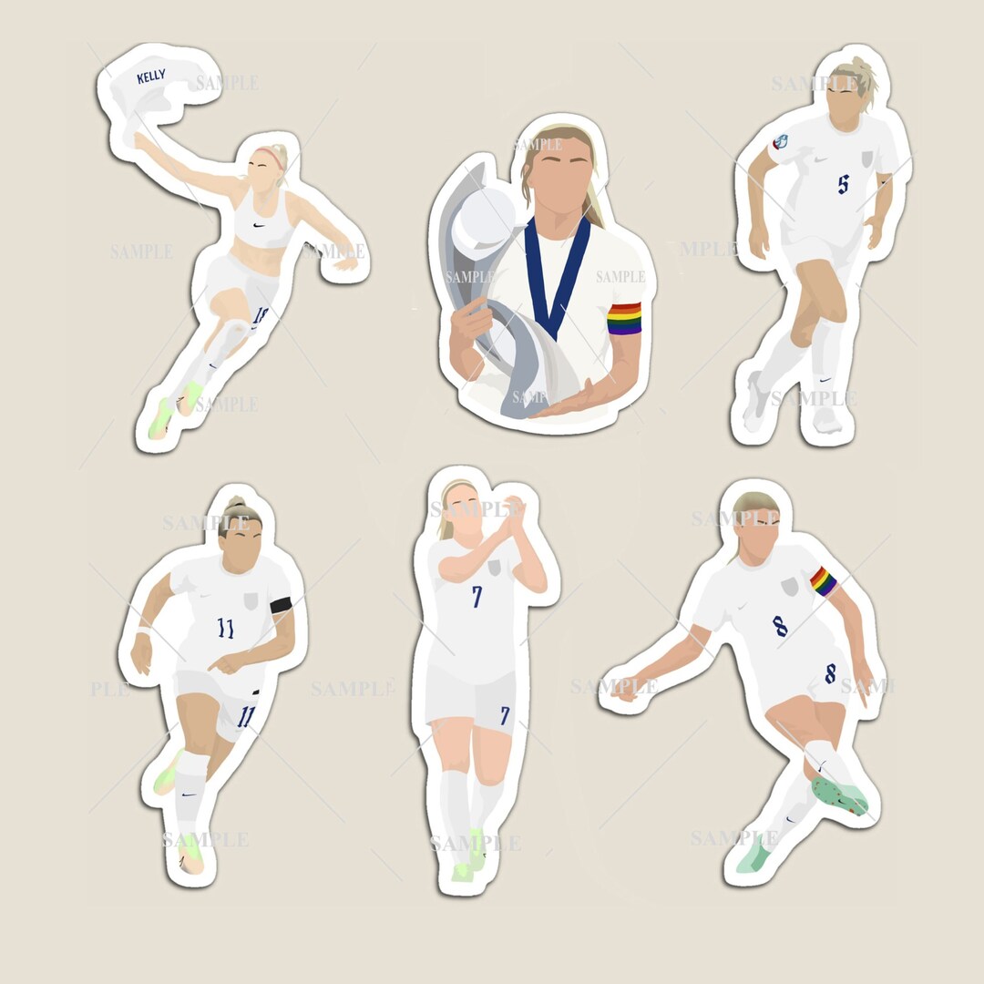 Lionesses Euro 2022 Stickers/decals or Magnets Set chloe - Etsy