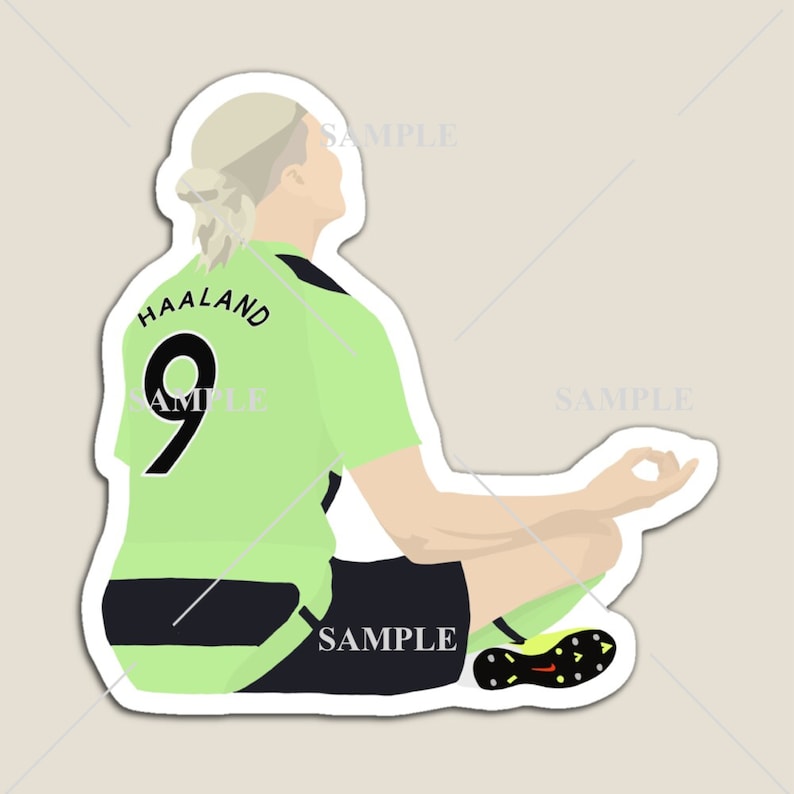 Erling Haaland for Manchester City 2022/23 Stickers/decals or Magnets ...
