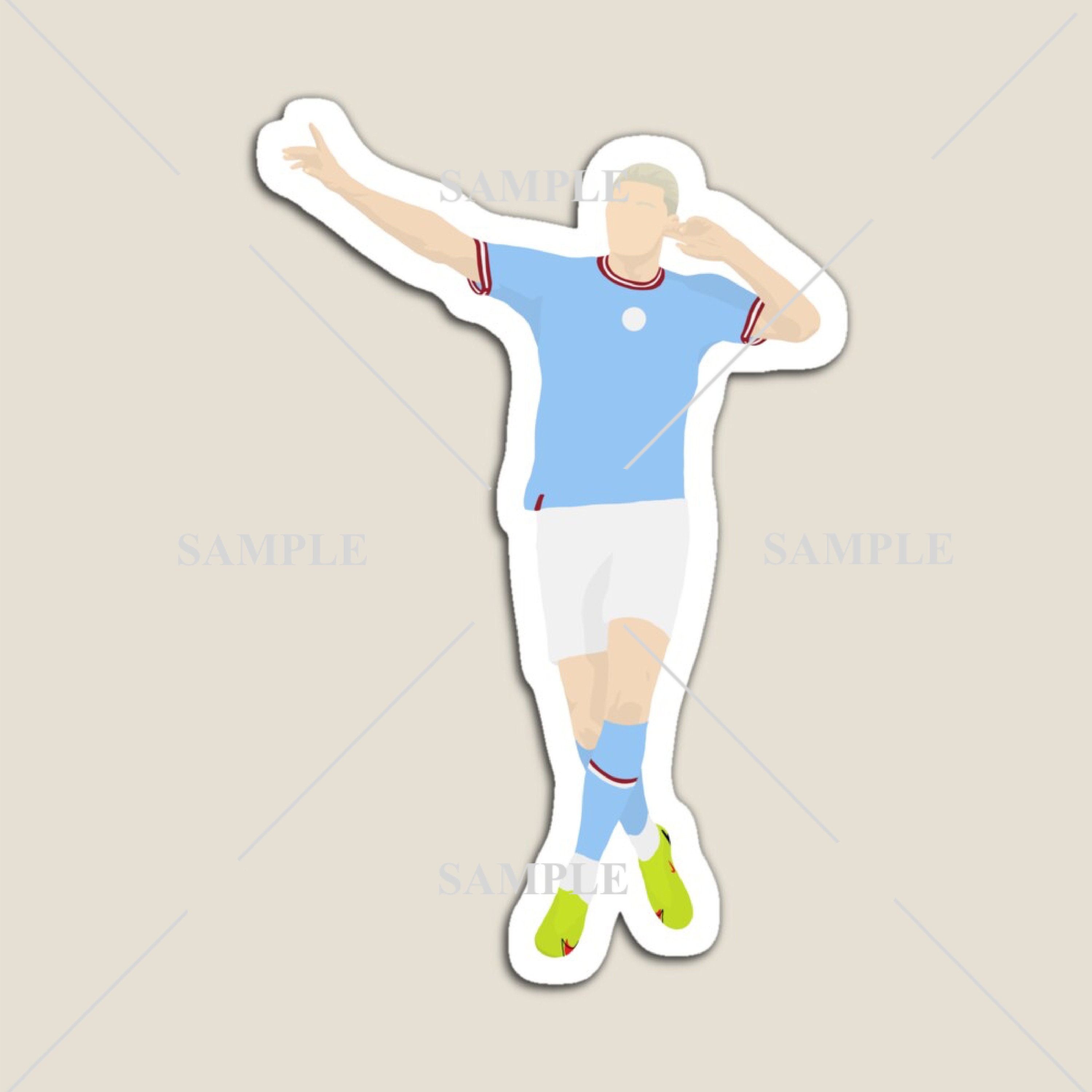 Erling Haaland for Manchester City 2022/23 Stickers/decals or Magnets ...
