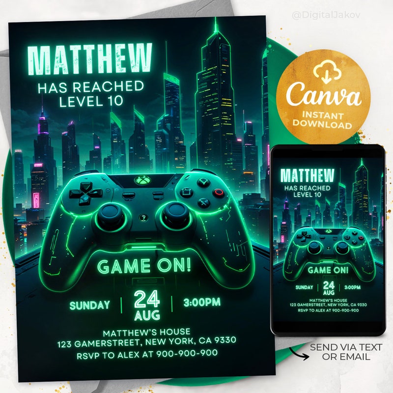 Video Game Party - Etsy
