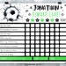 EDITABLE Soccer Reward Chart, Soccer Behavior Chart, Chore Chart ...