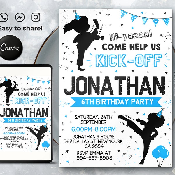 Karate Kid Party - Etsy