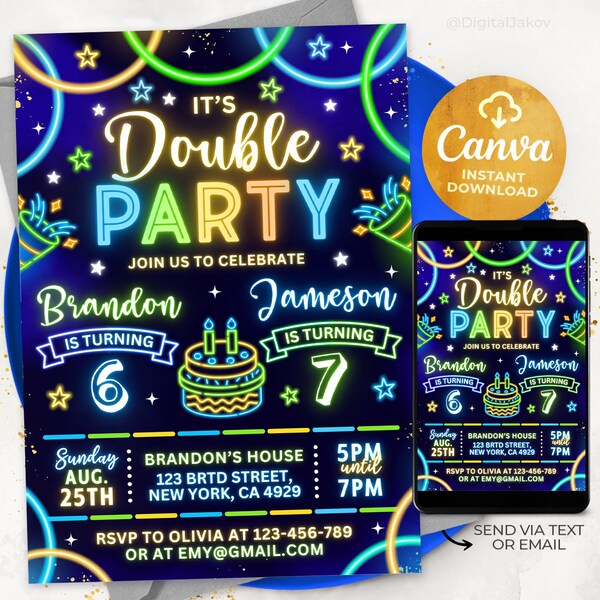Joint Birthday - Etsy
