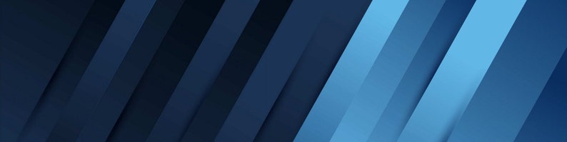 Linkedin Profile Banner — Blue Stripes. - Etsy