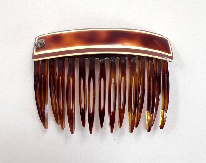 Vintage French Alexandre De Paris Hair Side Comb Handmade in France ...
