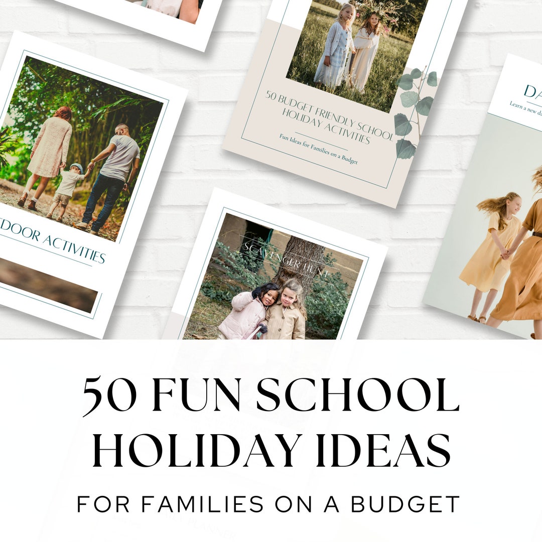 School Holiday Activities Kids Activities Budget School Holidays Things ...
