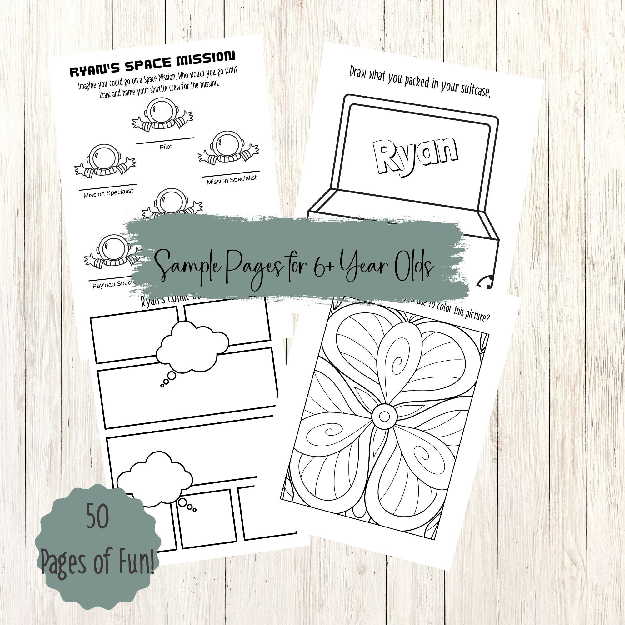 Kids Travel Activities Kids Travel Journal Travel Kit for Kids ...