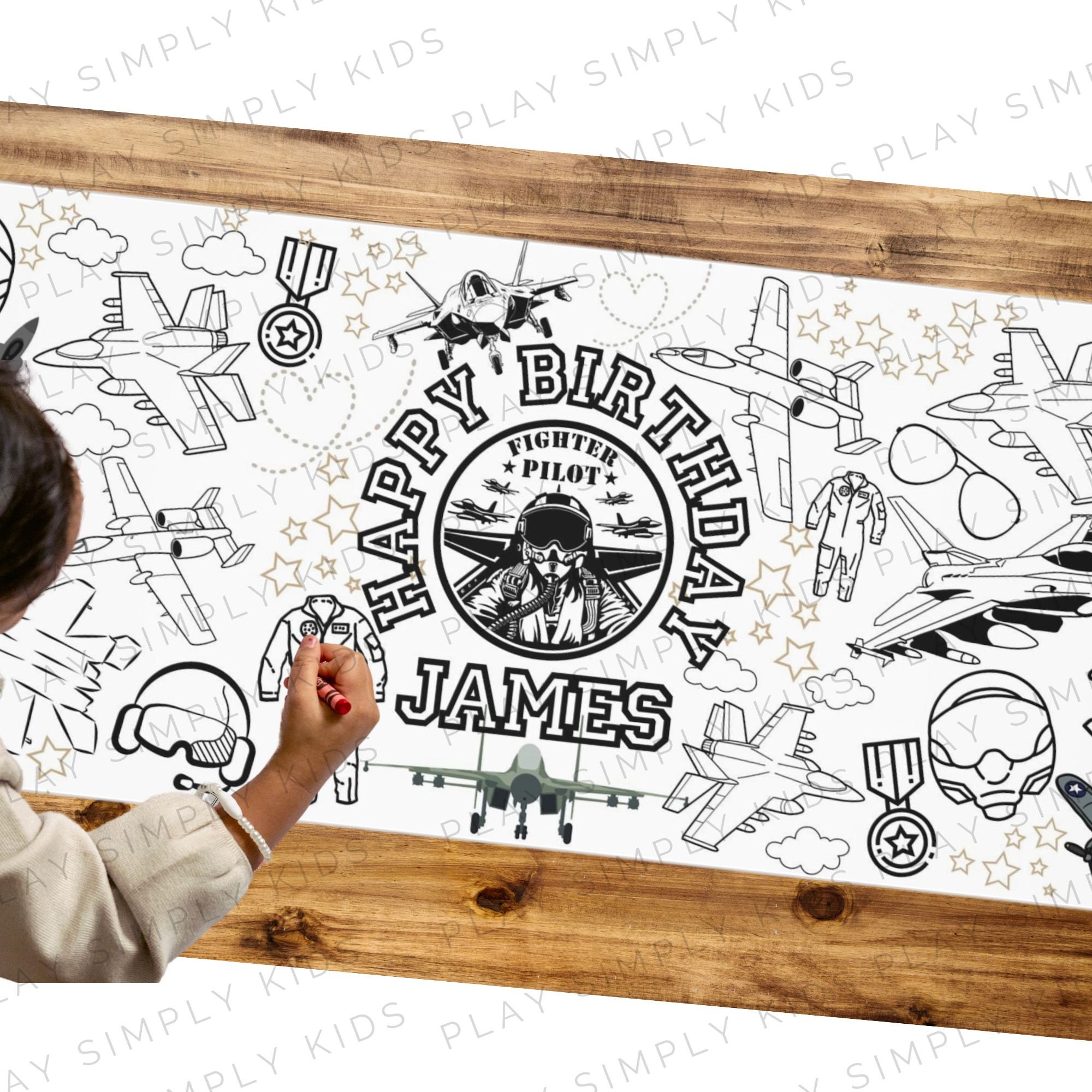 Fighter Pilot Birthday, Airplane Birthday, Pilot Birthday, Airplane ...