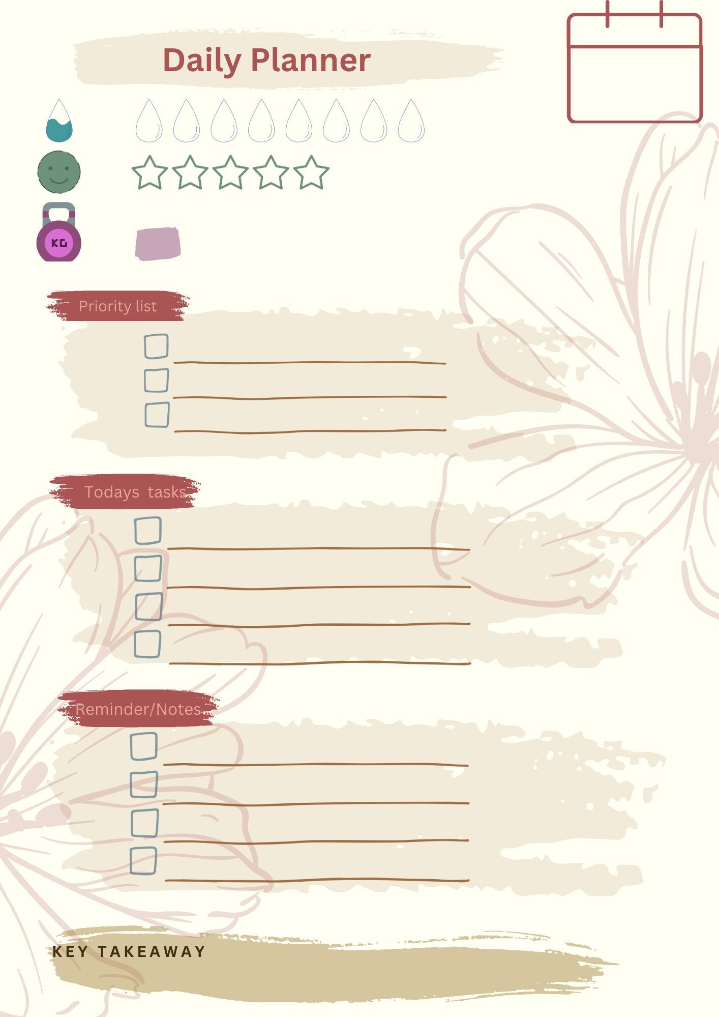 Digital Planner Bundle , Printable, Daily Template, - Etsy