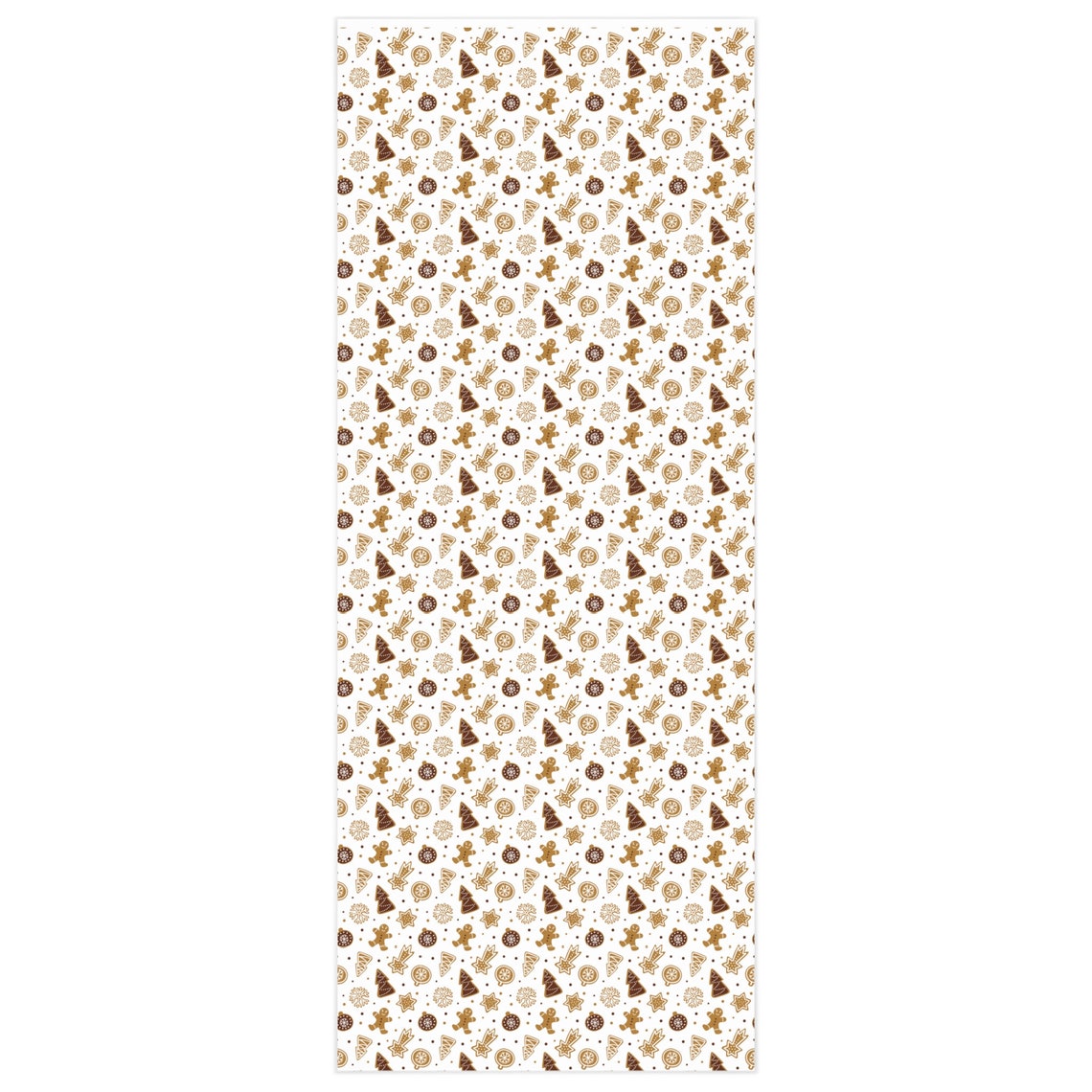 Gingerbread Wrapping Paper - Etsy