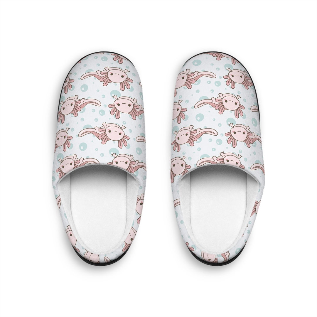 Women's Axolotl Indoor Slippers - Etsy