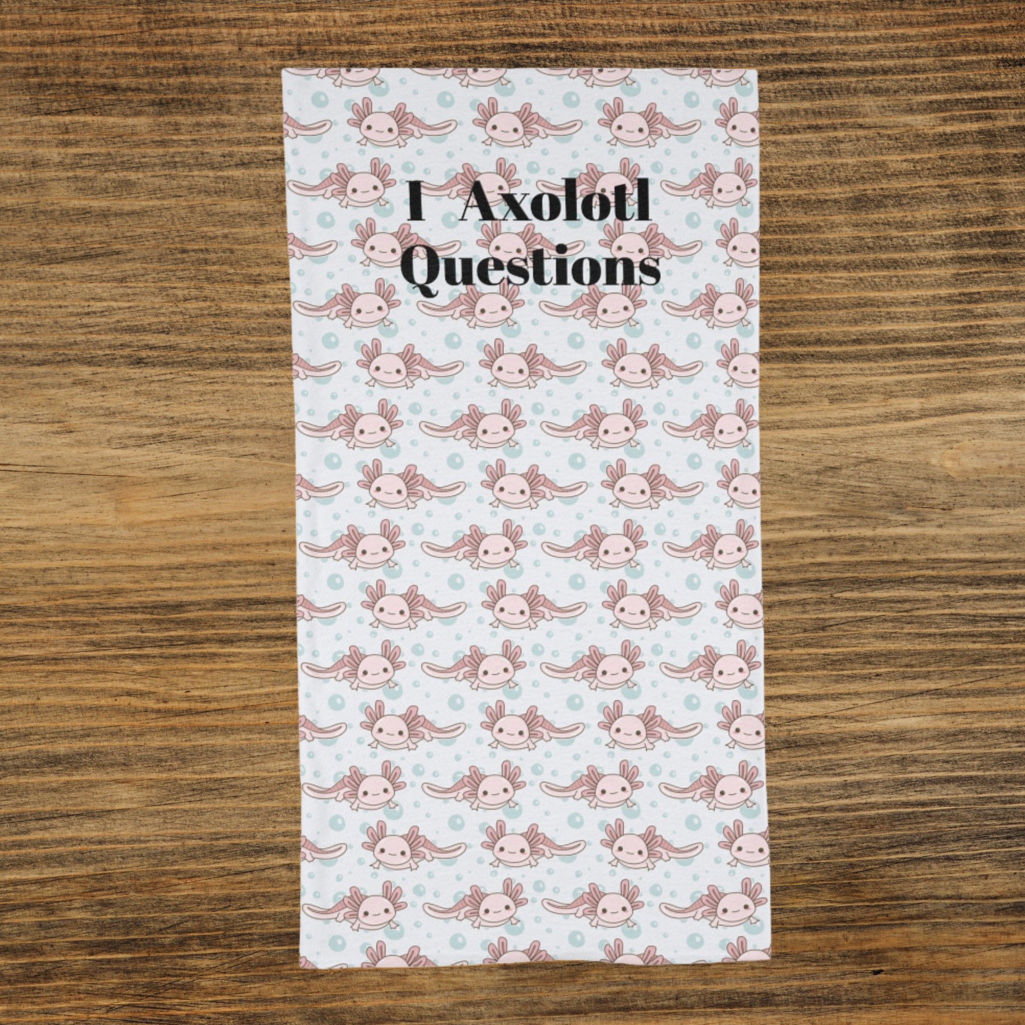 Axolotl Questions Tube Scarf - Etsy