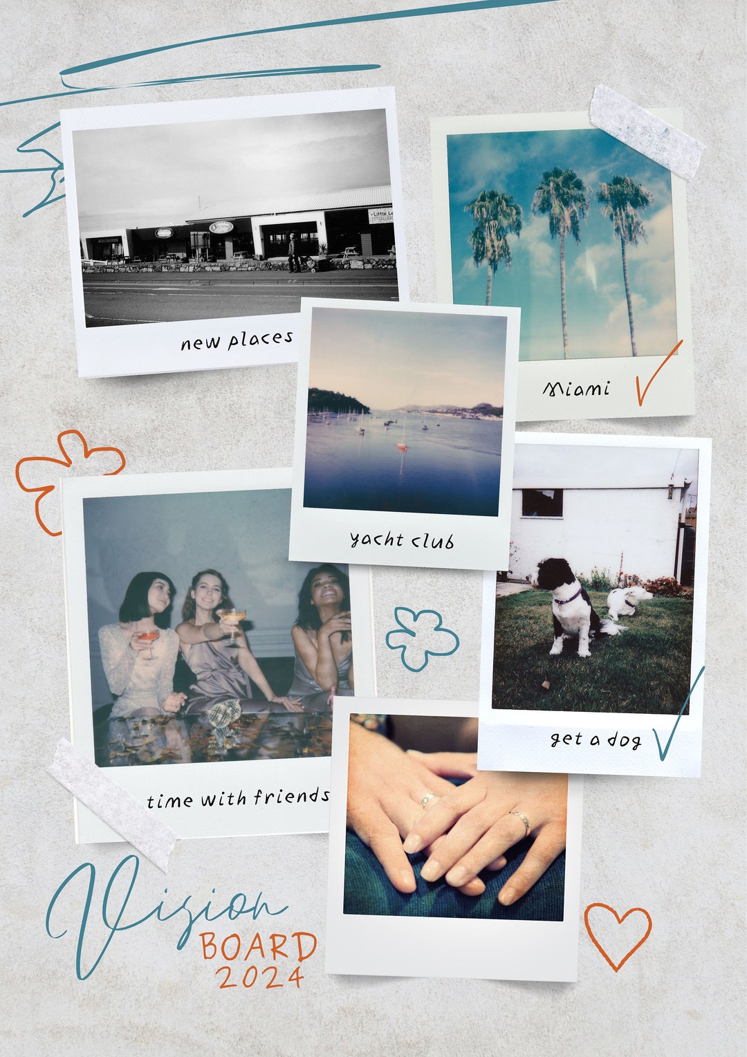 Vision Board/goal Board/that Girl Board - Etsy