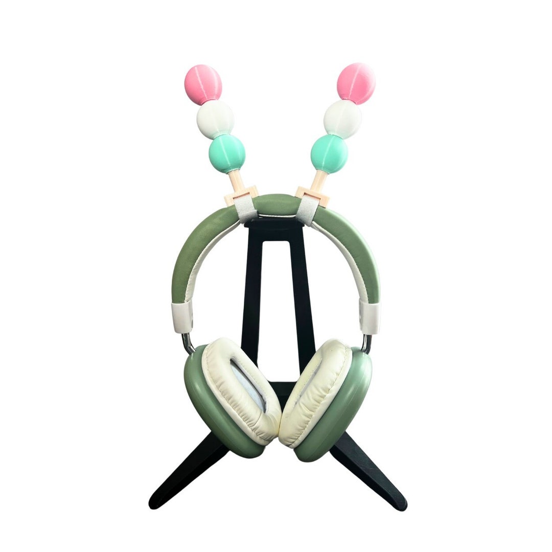 Cute Dango Headset Attachment | Kawaii | Cute Office Decor | Gaming ...