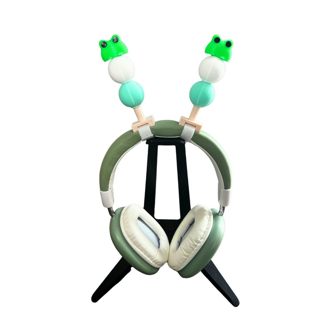 Cute Frog Dango Headset Attachment | Kawaii | Cute Office Decor ...