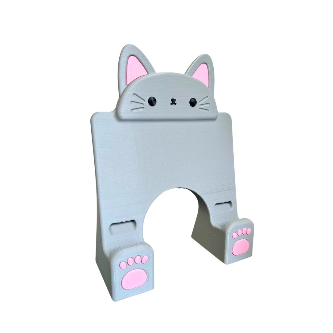 Cute Cat Nintendo Switch Stand | Kawaii | Cute Office Decor | Gaming ...