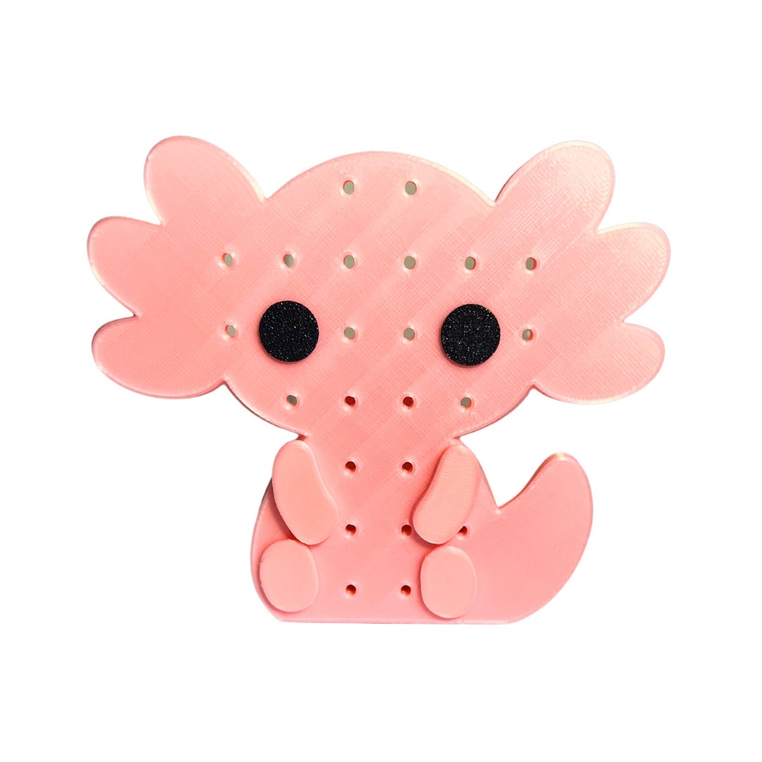 Cute Axolotl Desk Pet | Phone Stand | Pen Holder | Kawaii | Cute Office ...