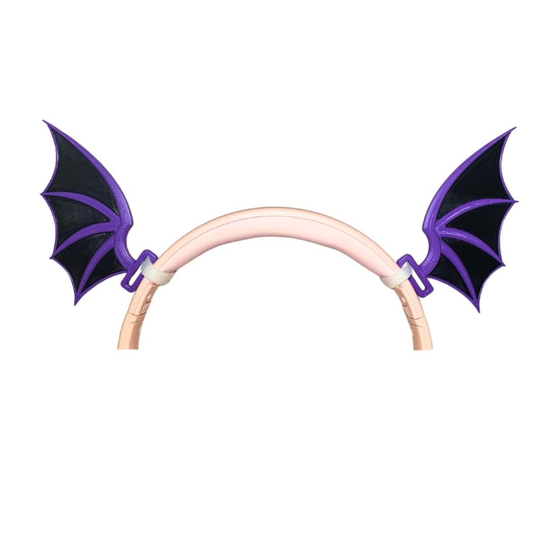 Bat Wing Headphones Attachment | Gothic | Cute Office Decor | Gaming ...