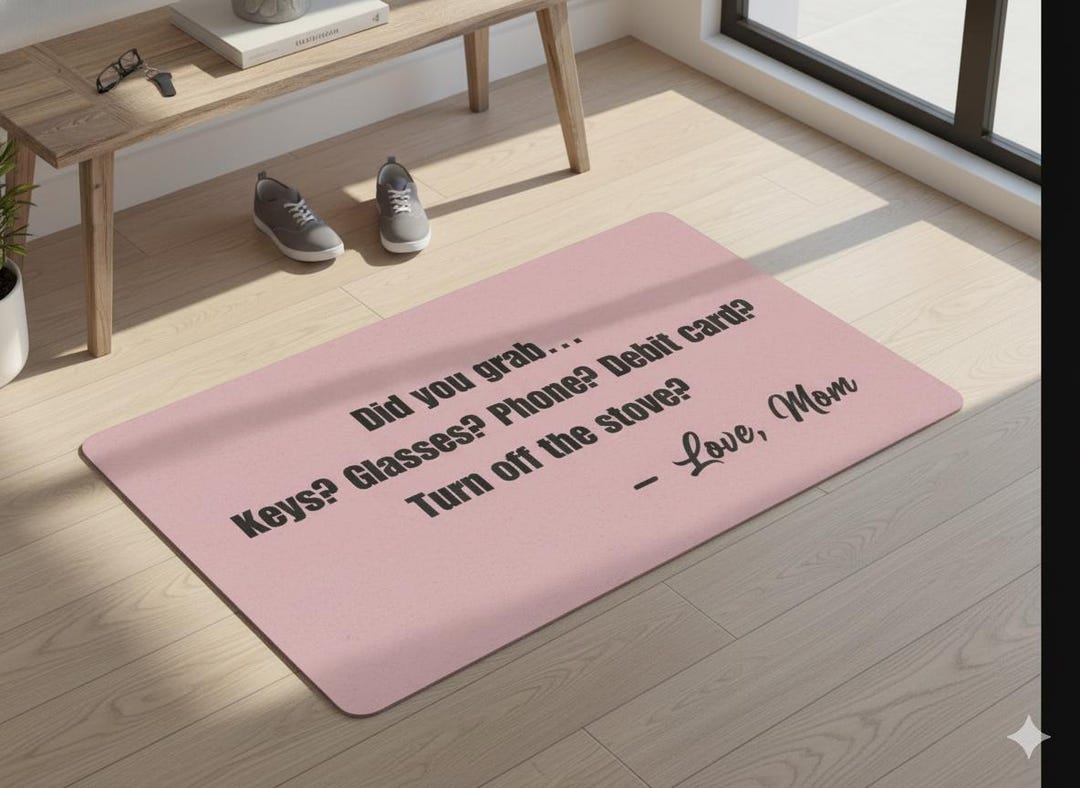 Custom Funny Personalized Welcome Doormat: Custom Quotes Entryway Decor ...
