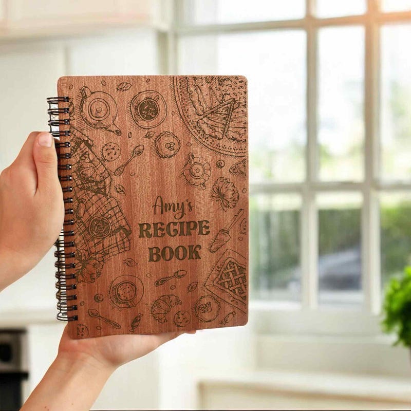 Recipe Notebook - Etsy
