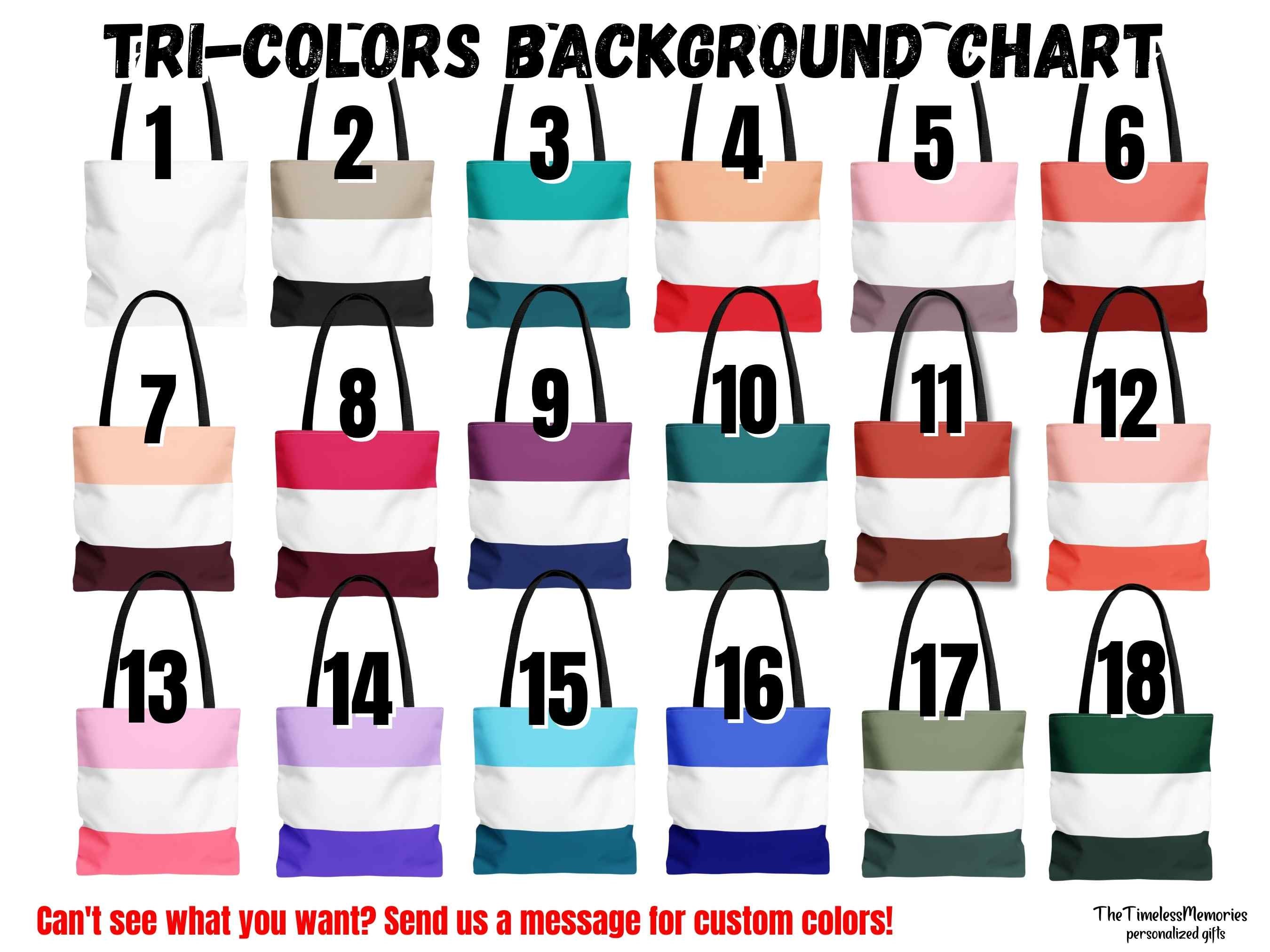 Custom Music Notes Tote Bag Custom Music Teacher Gift Teacher's ...