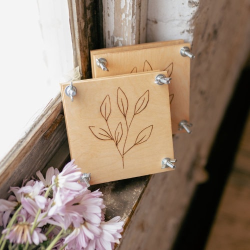 Mini Flower Pressing Kit, DIY Flower Pressing Kit, Plant Press Kit, DIY ...