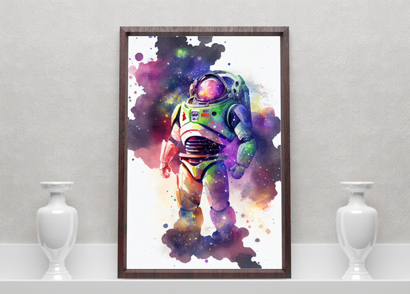 Toy Story Character Space Ranger Poster, Watercolor, Digital Print ...